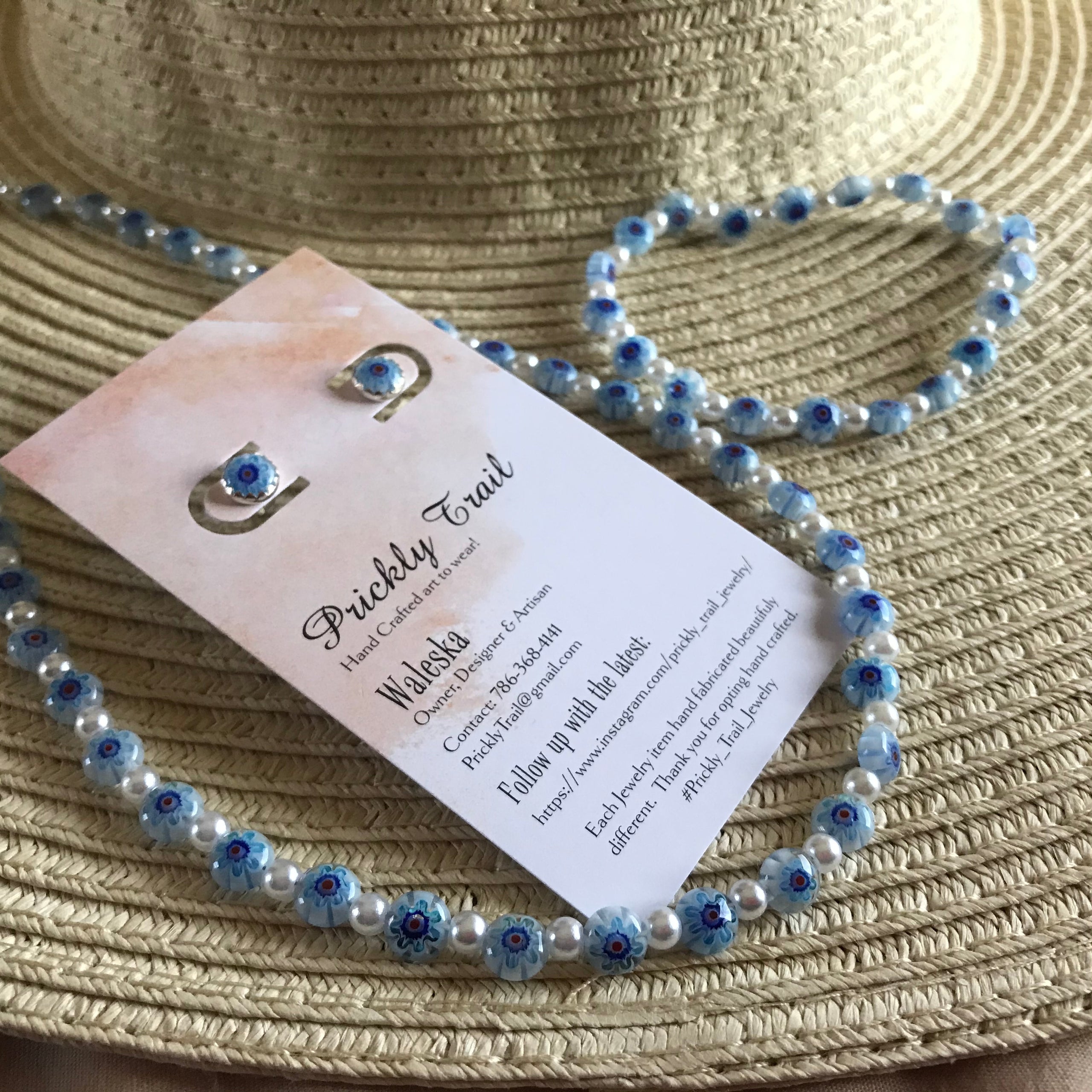 Harry styles millefiori necklace store
